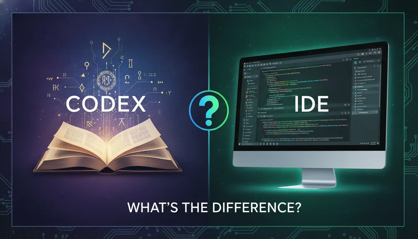 Codex和IDE有什么区别