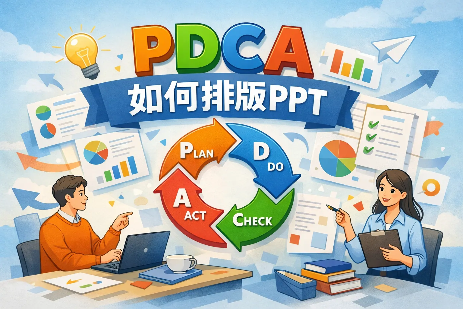 PDCA如何排版ppt