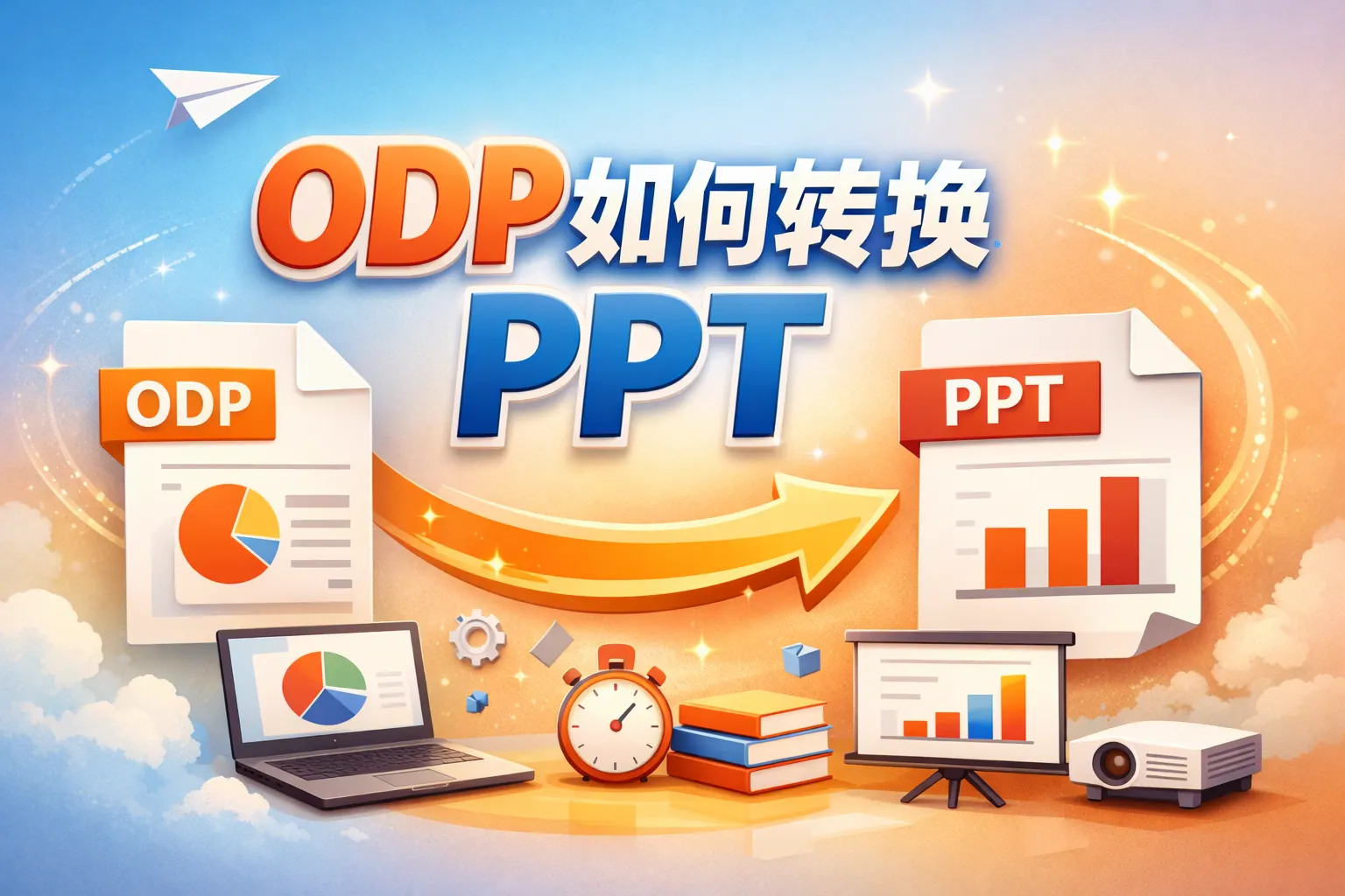 odp如何转换ppt
